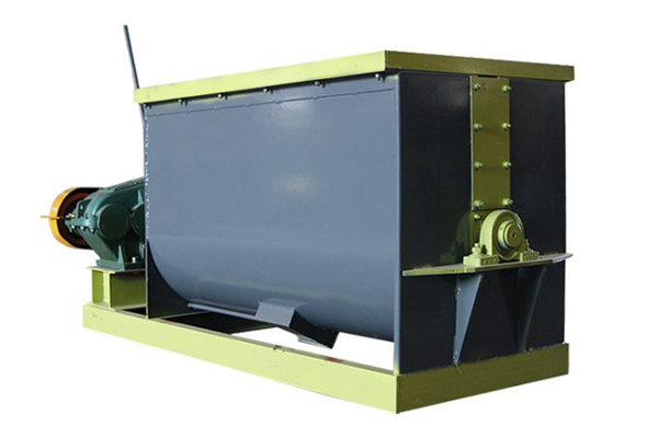 Horizontal Mixer for Organic Fertilizer | High-Capacity 3-15T/H ...