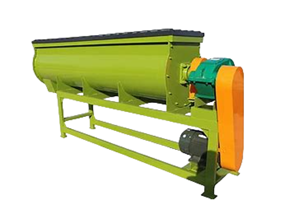 Single Shaft Horizontal Mixer | High-Efficiency Continuous Fertilizer ...