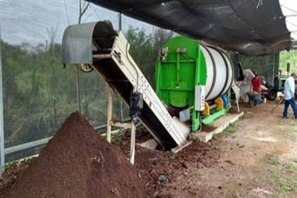 Rotary Drum Composter | High-Efficiency & Eco-Friendly Organic Waste ...